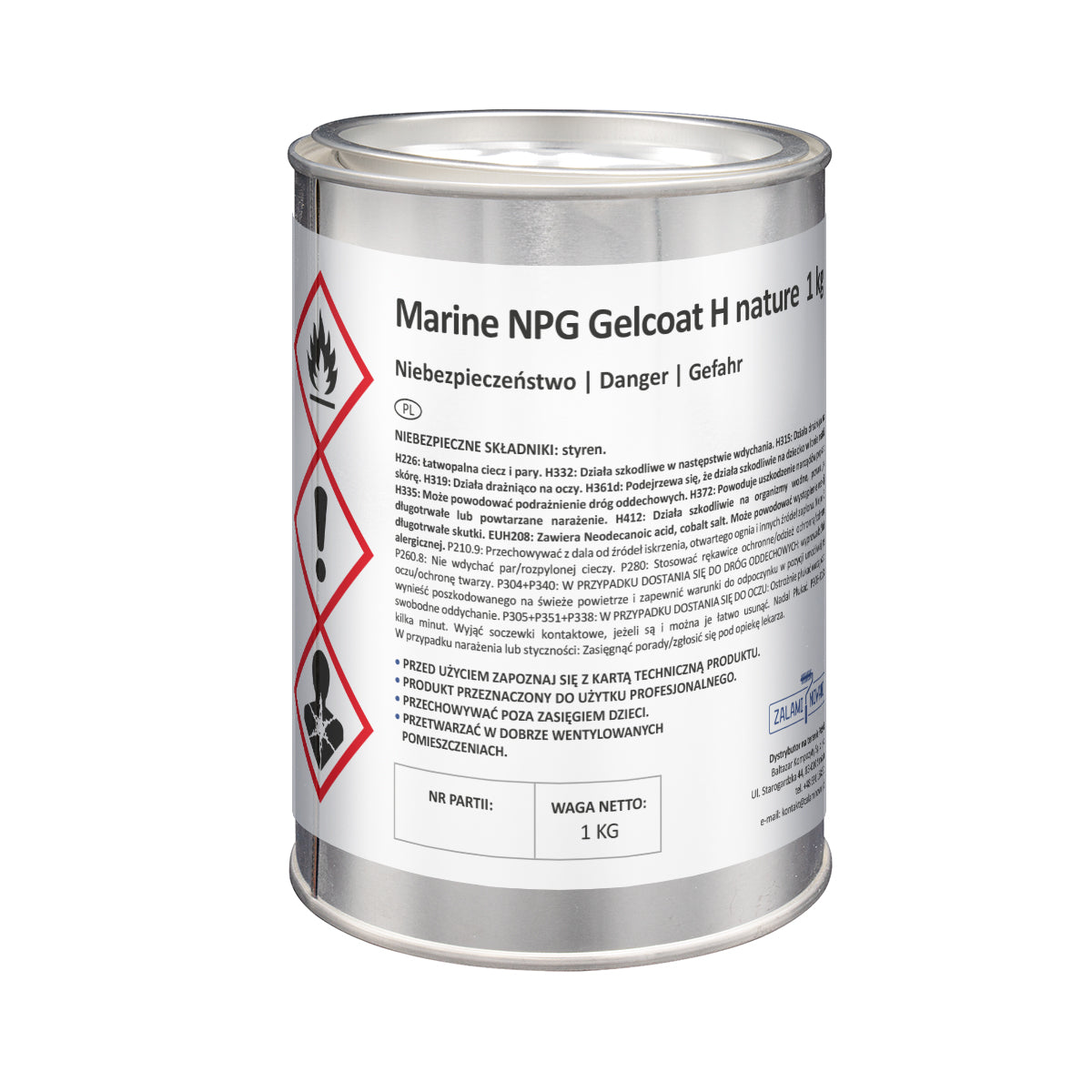 Żelkot ręczny Marine NPG 20kg – zalaminowani.pl